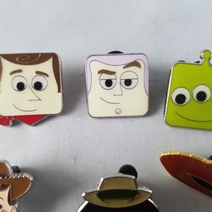 Disney | Other | Disney Trading Pins Toy Story Official Lot Of 6 | Poshmark